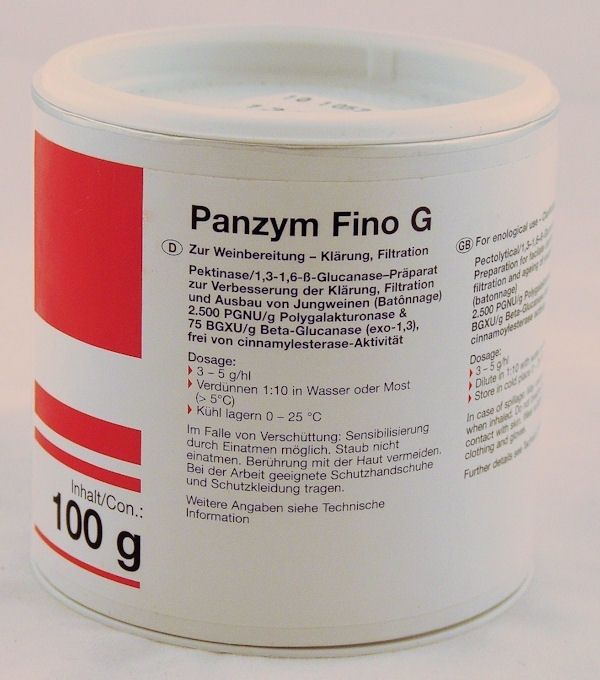Panzym Fino G 100gr. | Enzyme für den Winzer und Fruchtwein ...