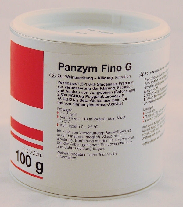 Panzym Fino G 100gr. | Enzyme für den Winzer und Fruchtwein ...